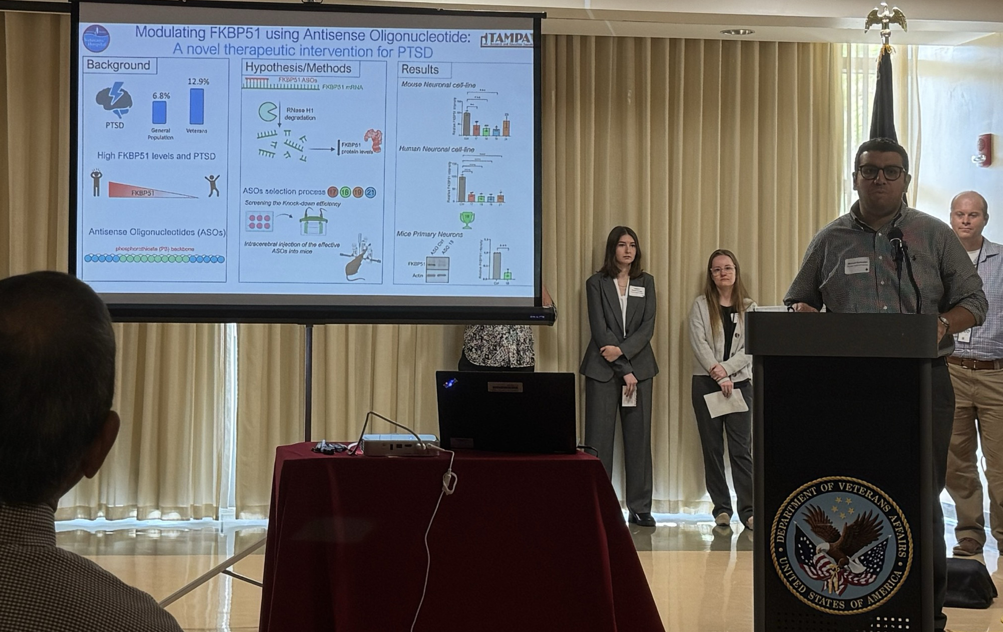 Dr. Ahmed Ramadan was selected as VA Poster Award Finalist and ...