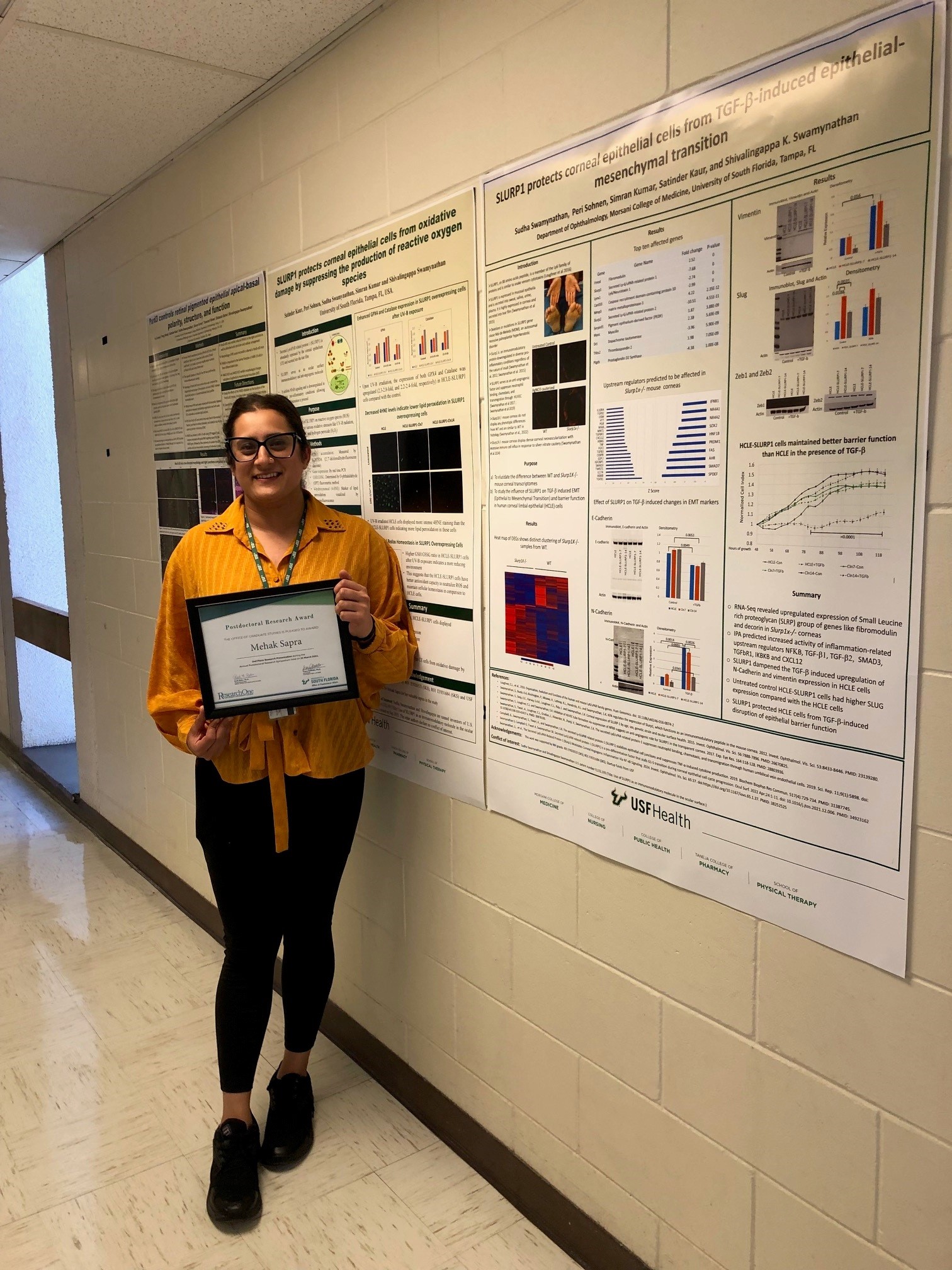 Mehak Vohra joins the Swamynathan lab as a post-doctoral fellow ...