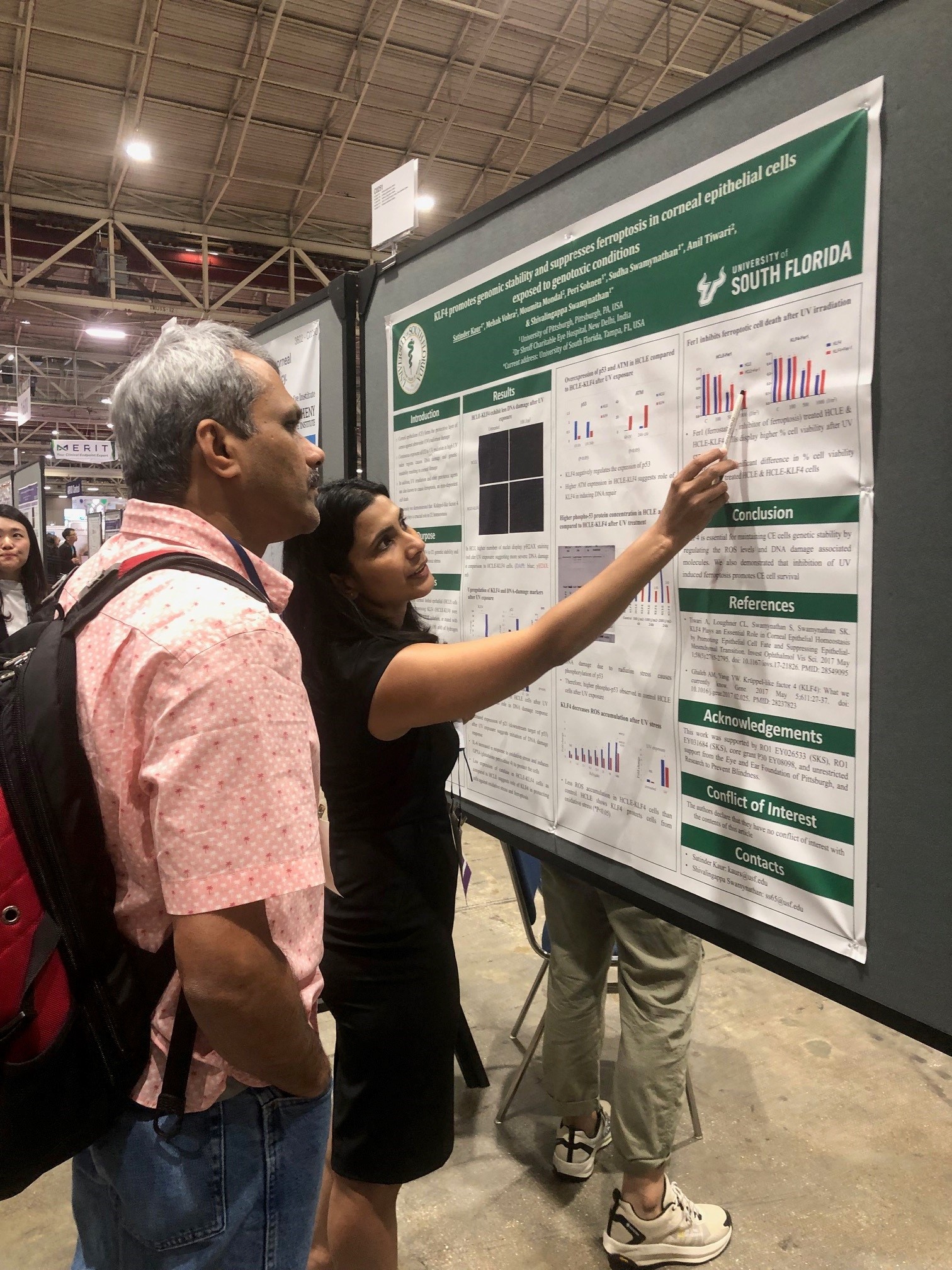 Swamynathan Lab Members Attend ARVO 2023 | Swamynathan Lab