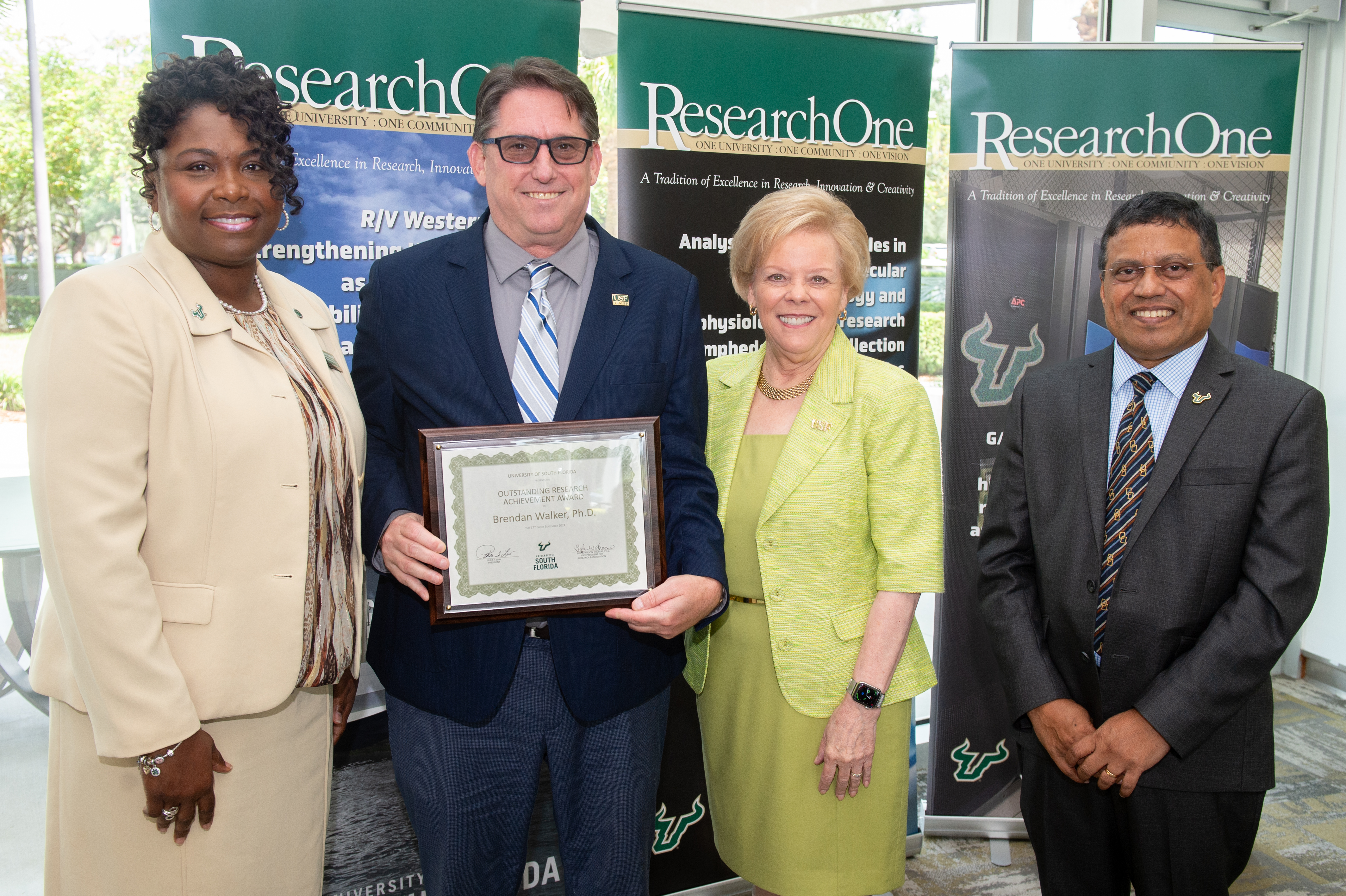 Outstanding Research Achievement Award - USF | Walker Lab